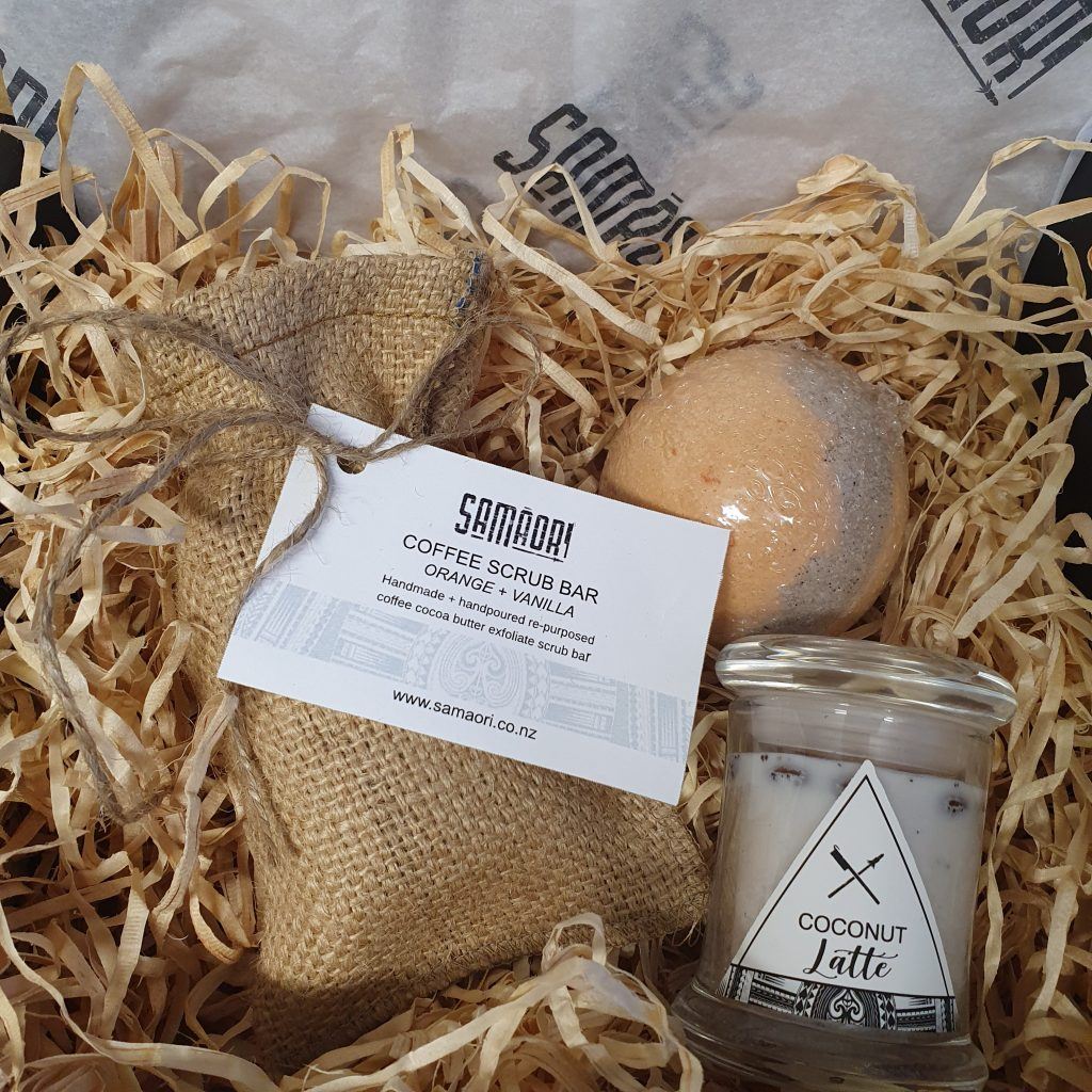 Coffee Body Care Pack - Orange + Vanilla - Samaori Coffee