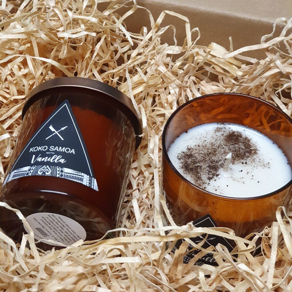 Koko Samoa with Vanilla - Signature Candle - Samaori Coffee